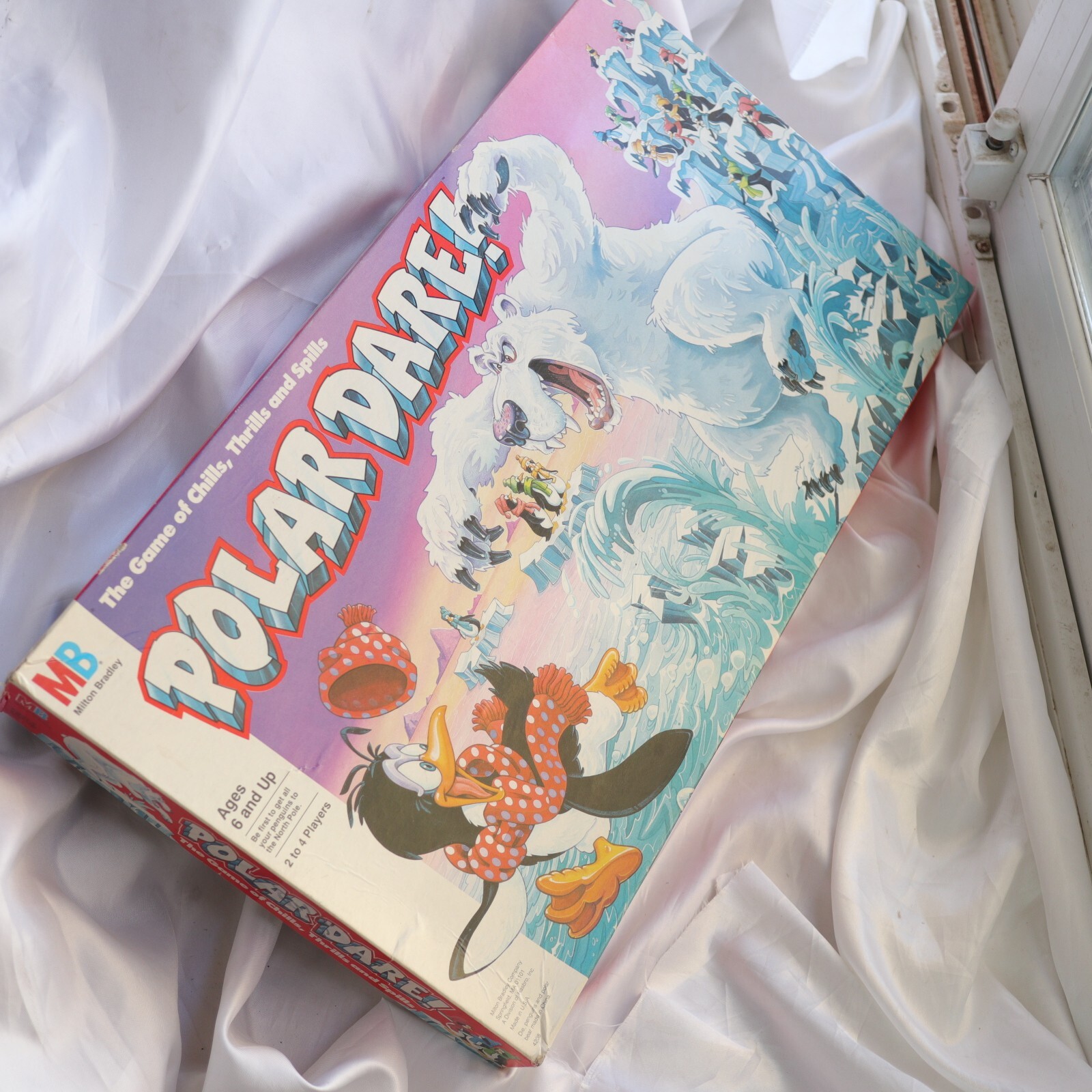 Polar Dare! - Board Game 4208 by Milton Bradley 1991 - Vintage-100% ...