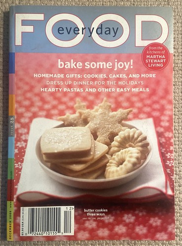 Everyday Food Martha Stewart Magazine Issue 28 December 2005 Christmas ...