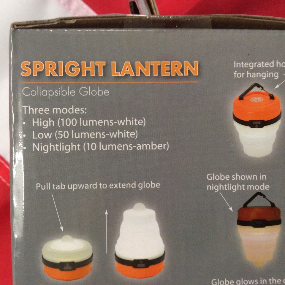 Spright Lantern collapsible globe survival emergency tactical gear ...