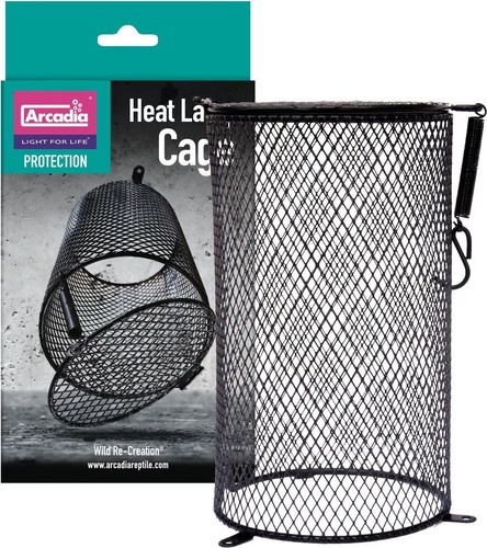Arcadia Reptile Heat Lamp Protection Cage | eBay