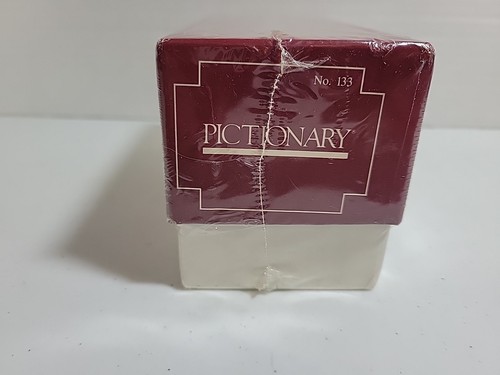 Pictionary Game Second Edition Card Set Box No 133 Vintage 1987 ...