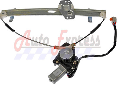 New Front Left Driver Door Side Power Window Regulator With Motor Honda ...