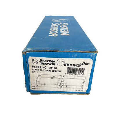 System Sensor D4120 4 Wire Photoelectric Duct Smoke Detector ...