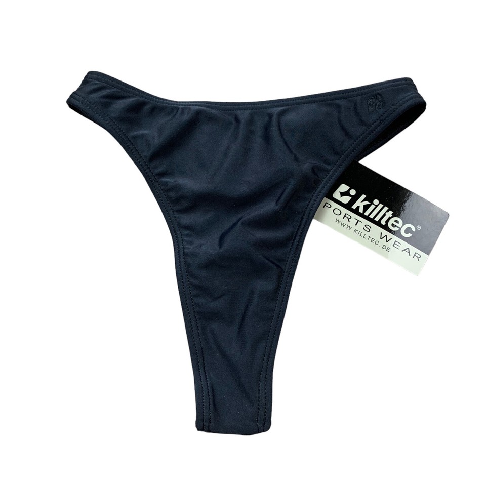 vintage Killtec 90s Lamia Bikini String Tanga 90s NEU schwarz Gr. 34 ...