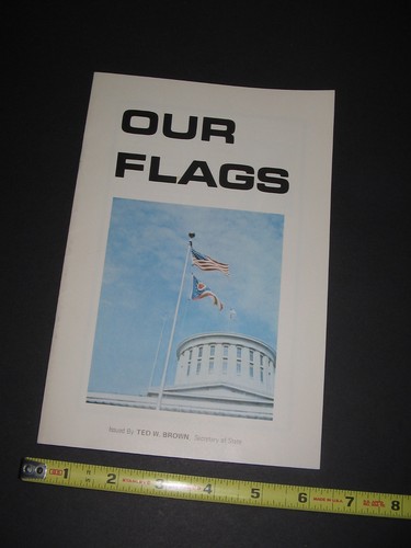 Vintage Pamphlet OUR FLAGS Ted W. Brown Secretary Of State OHIO | eBay