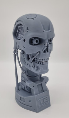 3D Printed Terminator T-800 Head- 8k Resin Print | eBay
