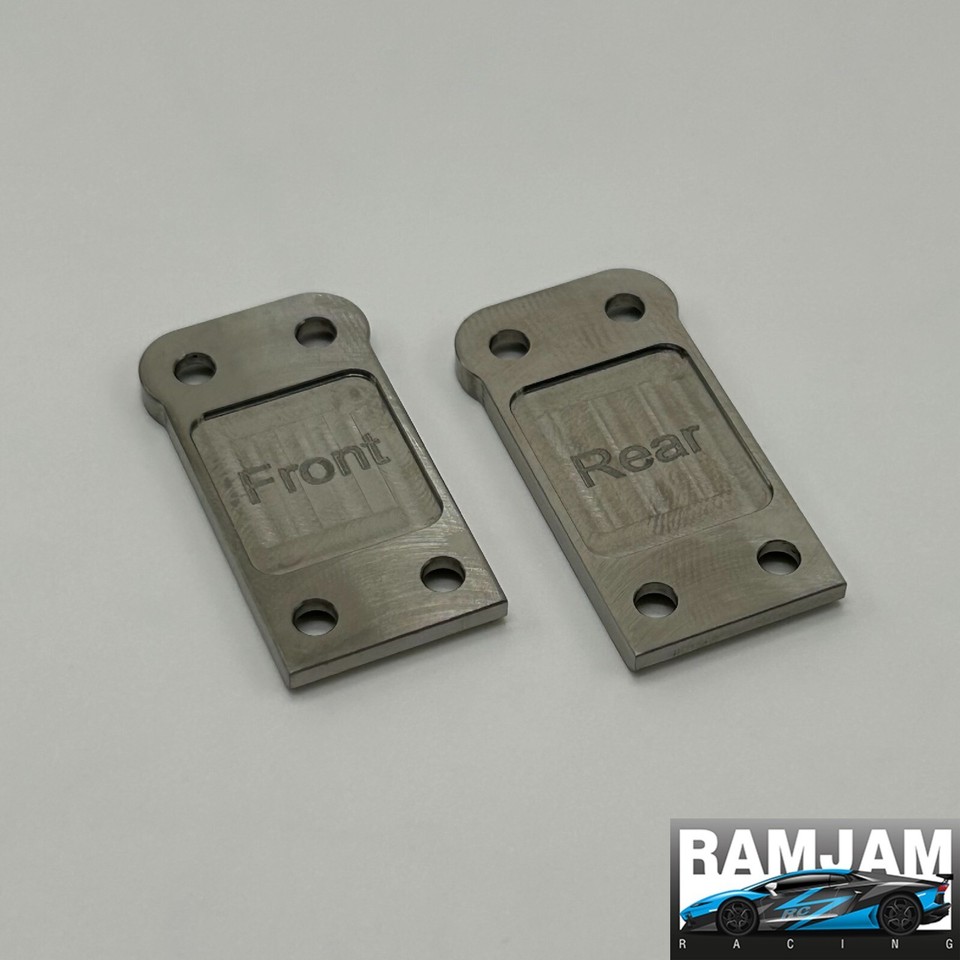 Arrma Mojave Grom Titanium Skid Plate Set | eBay