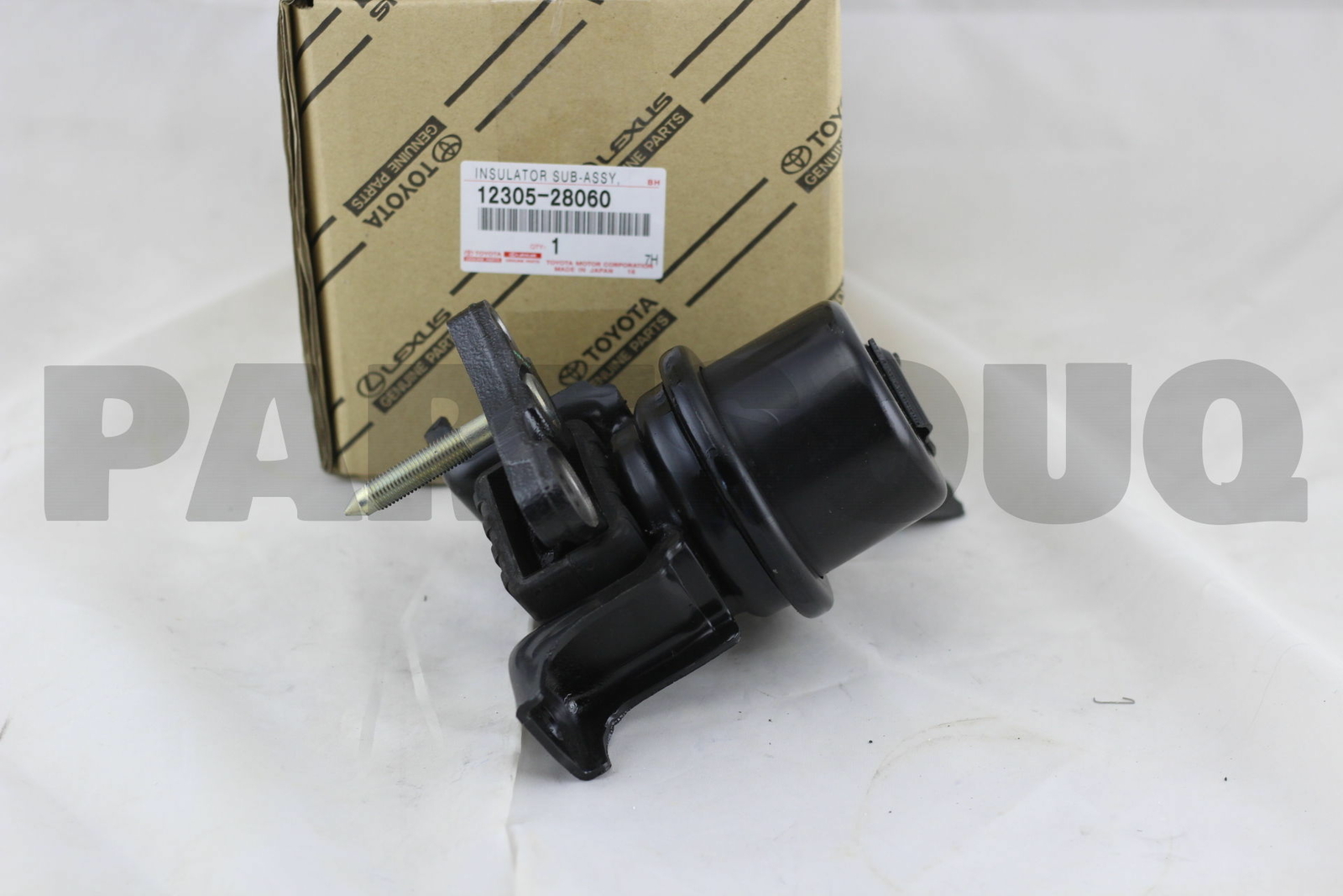1230528060 Genuine Toyota INSULATOR SUB-ASSY, ENGINE MOUNTING, RH 12305 ...