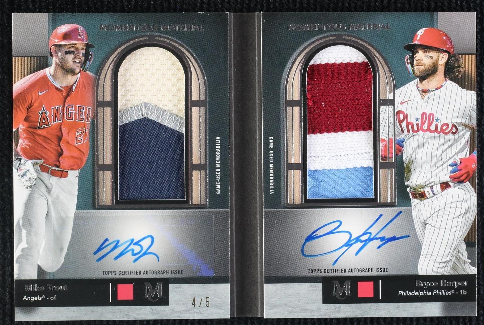 2024 Topps Museum Collection - Momentous Material Dual Jumbo Patch ...