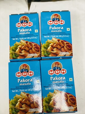 MDH Pakora Masala (spices blend for fried lentil savoury) 100g (pack of ...