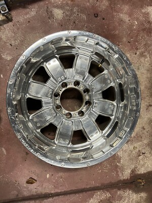 20x12 WELD RACING Commando Polished Rim 8x6.5 Pattern NO CAP | 130.2 mm ...