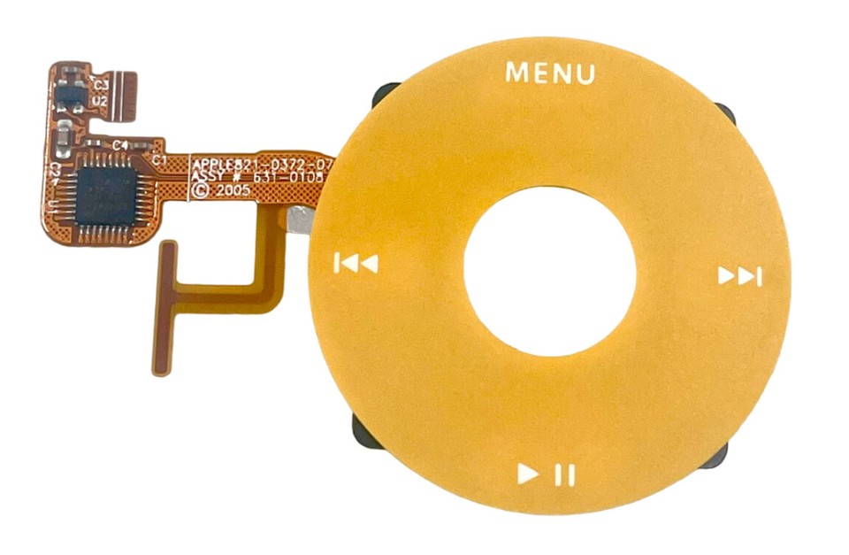 Apple iPod Classic Replacement Mod Parts Clickwheel Battery Faceplate ...