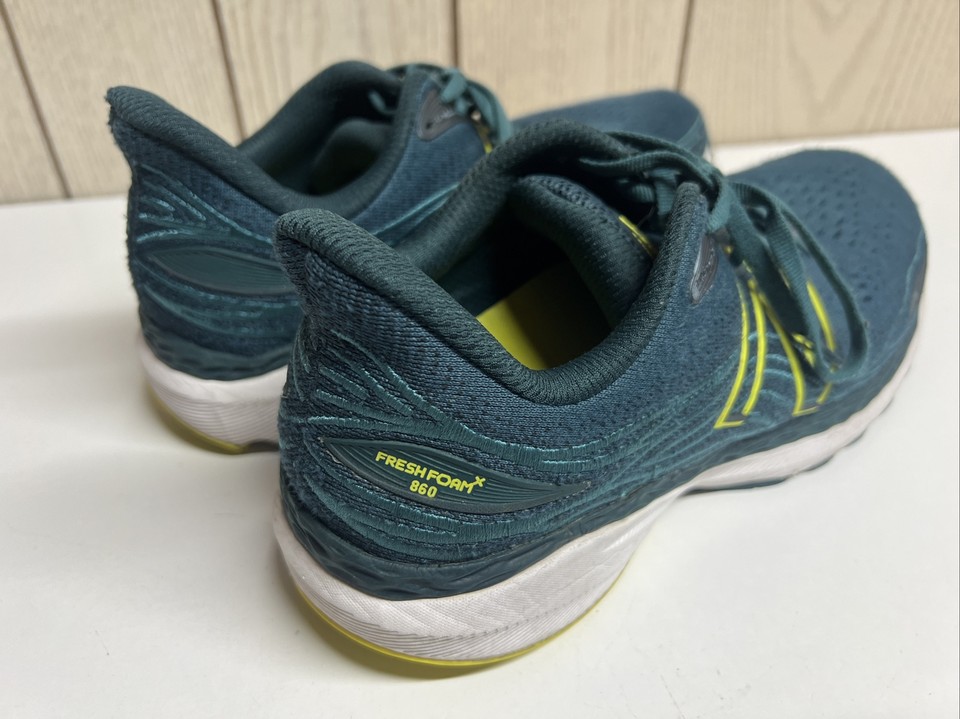 New Balance M860 V12 Running Shoes - Mountain Teal Yellow MENS 8.5 | eBay