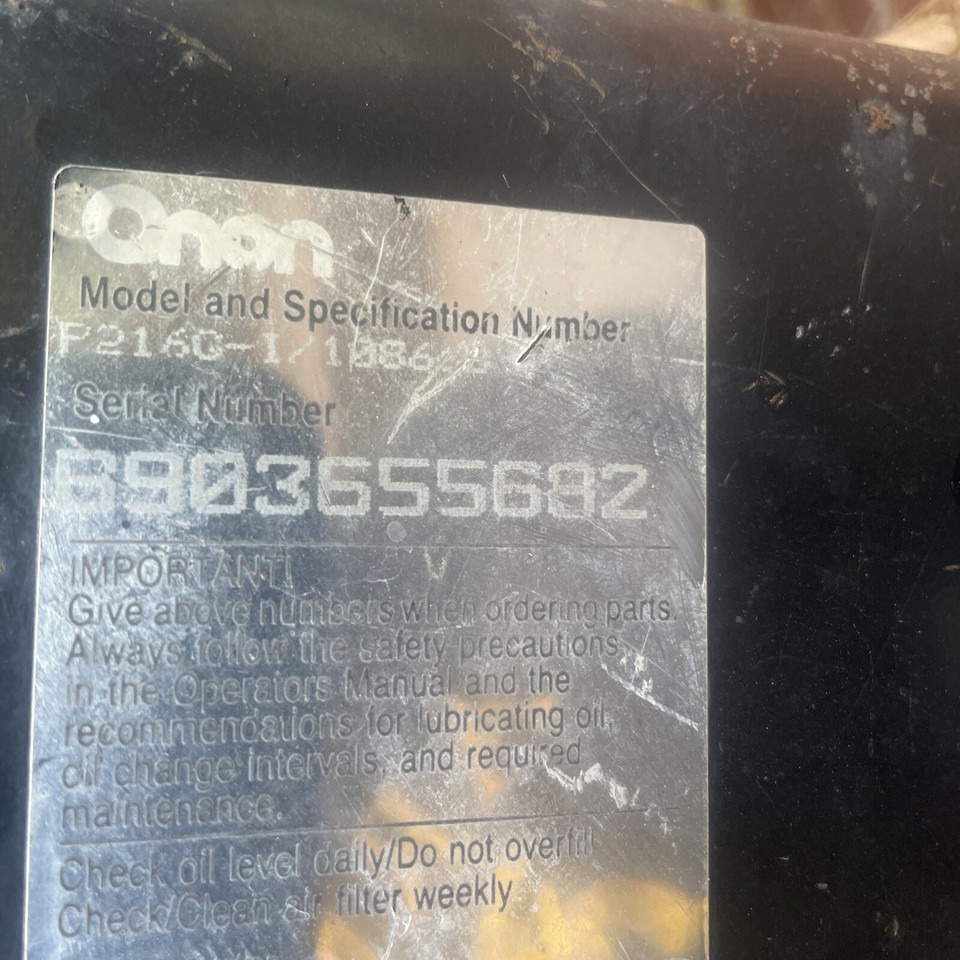 ONAN PERFORMER P216 MILLER WELDER STATOR COIL PICKUP WIRE HARNESS ...