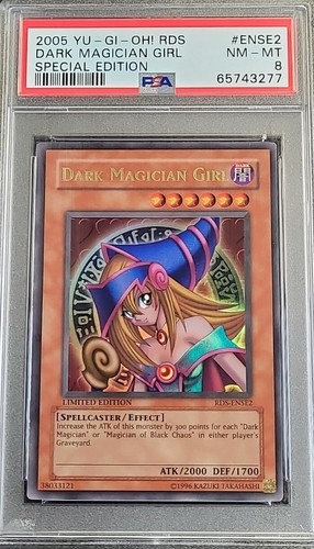 Yugioh Dark Magician Girl RDS-ENSE2 PSA 8 Special Edition | eBay