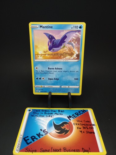 Mantine 034/189 Astral Radiance Regular Common Pokemon Card | eBay