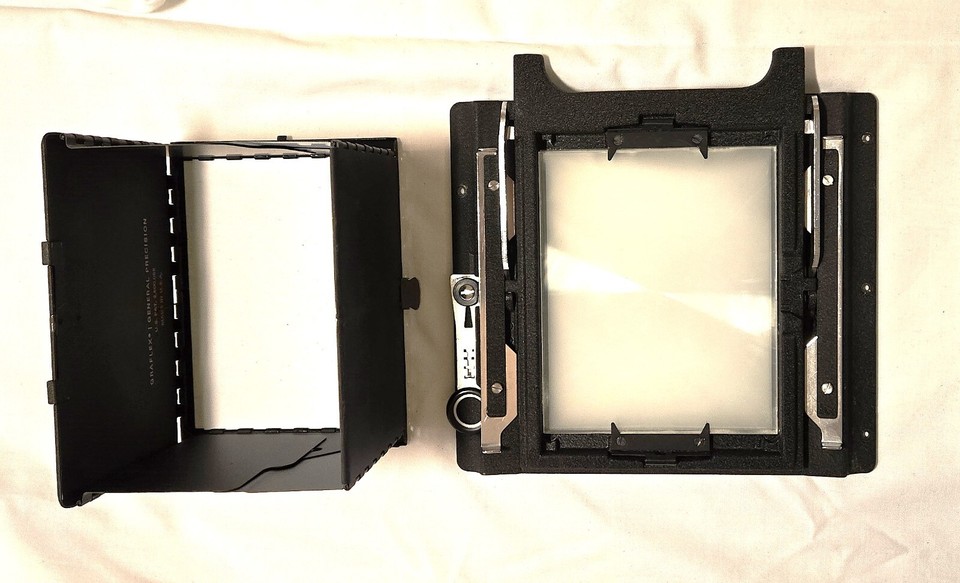 GRAFLEX 4X5 GRAFLOK BACK & FRESNEL LENS Excellent condition | eBay