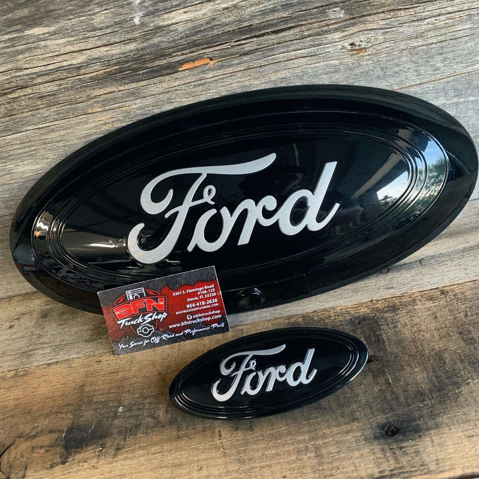 20-22 F250 F350 F450 Superduty Custom Painted Ford Front & Rear Emblem ...