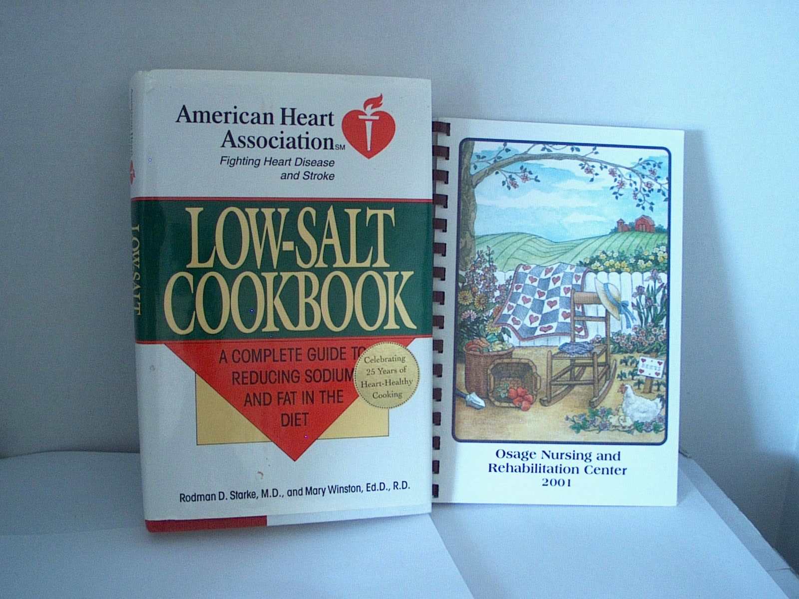 CookbookLow-Salt cookbook Osage Nursing and Rehab cookbook lot | eBay