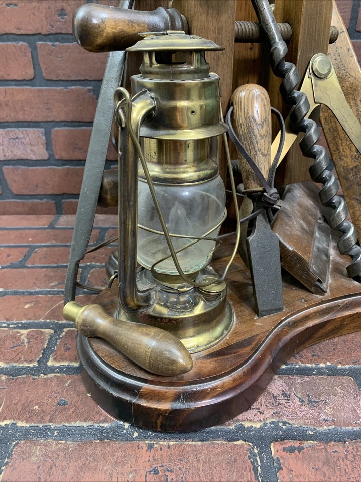 Vintage Wood Workers Tools Lantern Planer Lamp | eBay