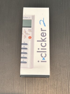 iClicker 2 Student Remote Classroom Response Control Multiple Choice ...