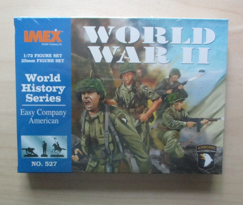 1/72 WWII US American Easy Company Imex 527 Soldier Figures 50 | eBay