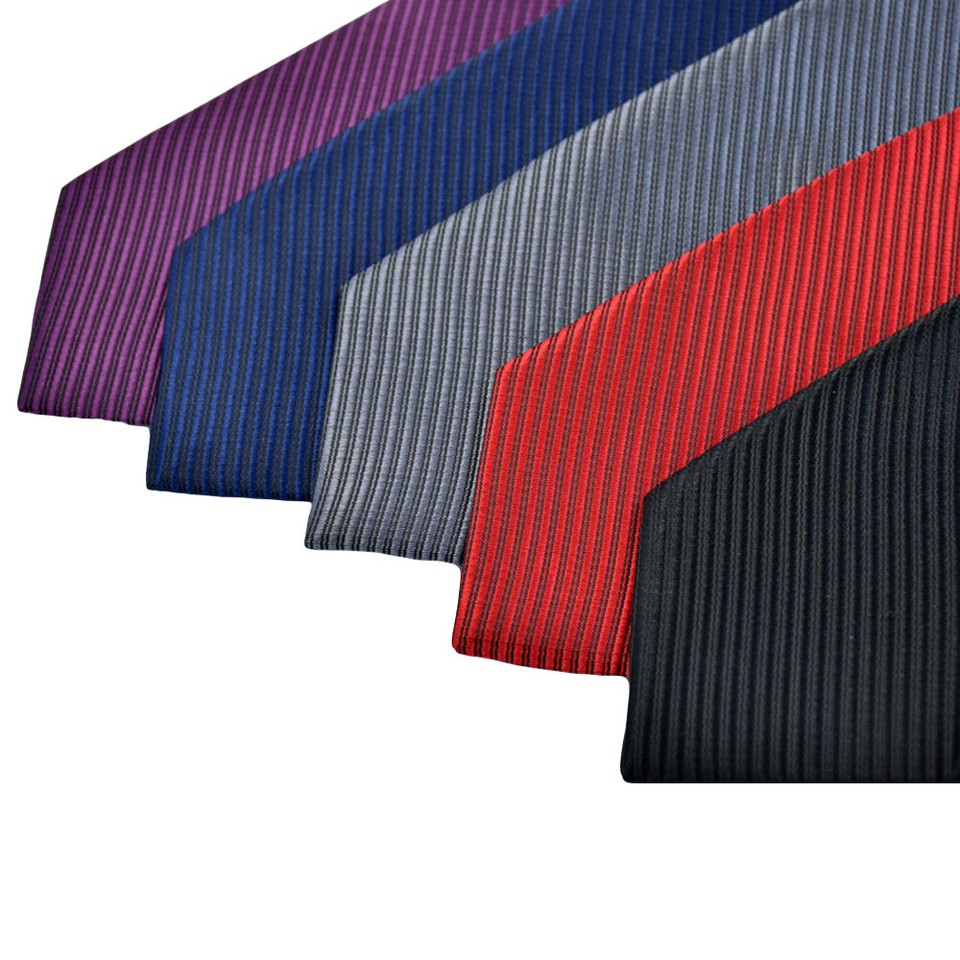 Men’s Plain Color Necktie Wedding Party Formal 8CM Wide Neck Ties ...