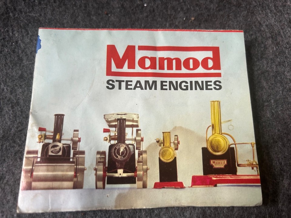 Vintage Mamod Made In England TE1A Steam Tractor Traction Engine Model ...