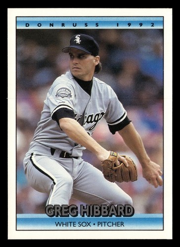 Greg Hibbard 1992 Donruss #178 Chicago White Sox BASEBALL *087 | eBay
