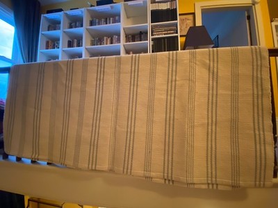 Annie Selkie 7'6" x 9'6" Swedish Stripe Handwoven Rug- Nice! | eBay