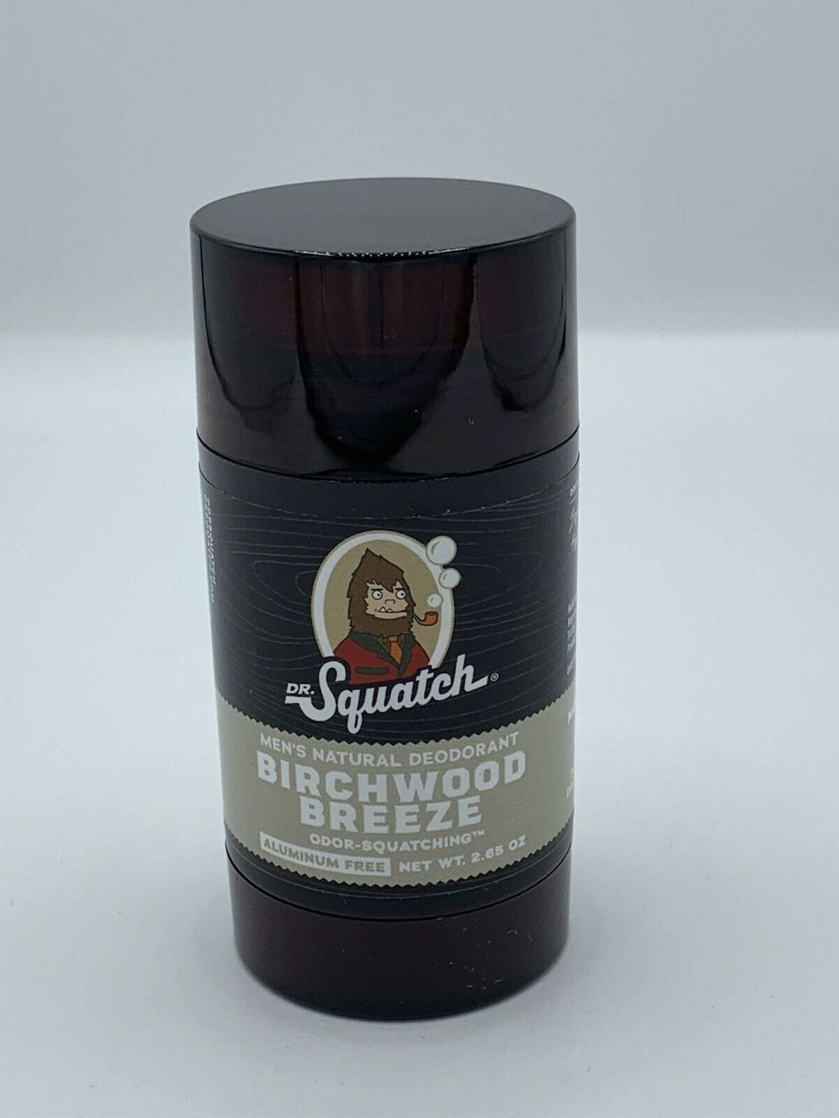 Dr Squatch Deodorant Sage Pine Tar Bay Rum Birchwood Breeze Bourbon