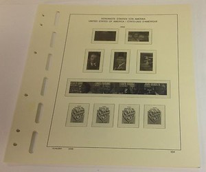 Schaubek/Scott National Postage Stamp Album US 2008 Supplement European ...