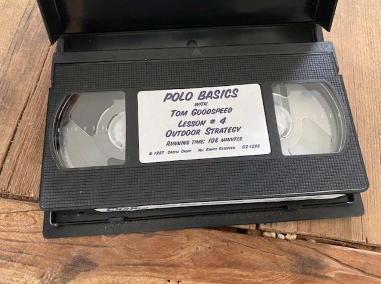 VINTAGE POLO BASICS BY TOM GOODSPEED LESSON 4 VHS | eBay