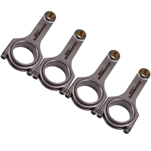 4x Forged Connecting Rods ARP Bolts for Honda Prelude Accord H22 H22A ...