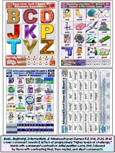 Phonics Spelling Bingo Activities Ideas Books 4 Skill Levels For Phonics Spelling Bingo Activities Ideas Books 4 Skill Levels For