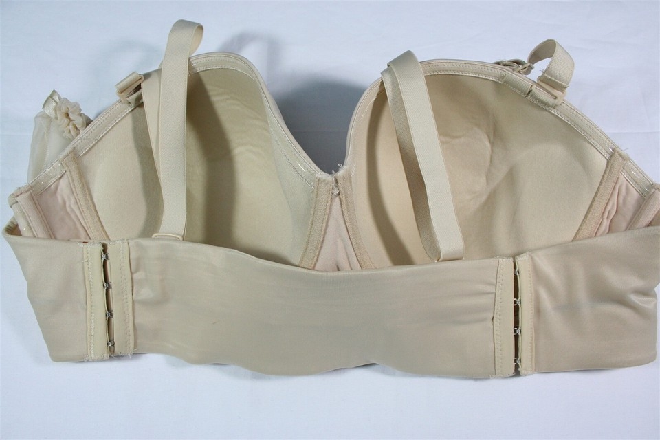 922X02 Bra Supreme 641 Multipurpose Underwire Bra 48D Beige | eBay