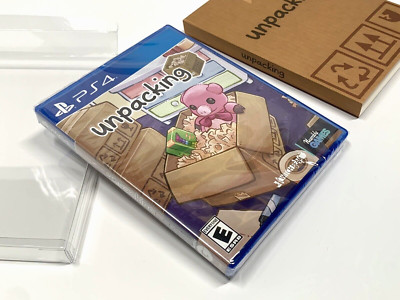 Unpacking (PlayStation 4, PS4) LRG Limited Run Rare Slipcover Sealed ...
