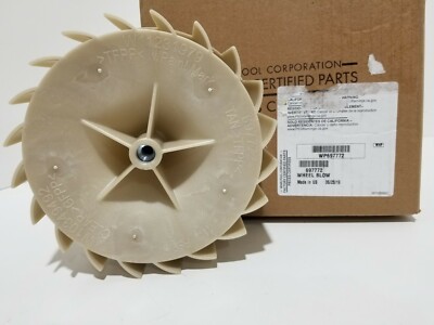 697772 / WP697772 WHIRLPOOL DRYER BLOWER WHEEL *NEW PART* | eBay