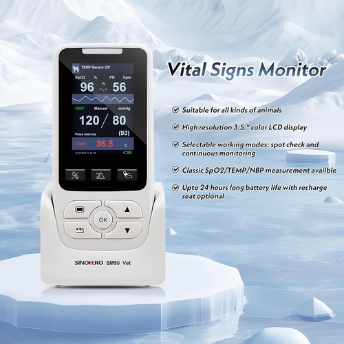 SM50 Vet handheld SpO2 Monitor | eBay
