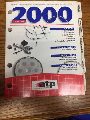 2000 ATP Auto Trans Parts Quick Reference Catalog | eBay