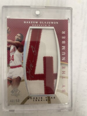 By The Number Upper Deck Hakeem Olajuwon | eBay