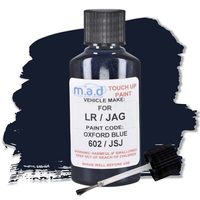 JAGUAR / LAND ROVER 602 / JSJ OXFORD BLUE PAINT TOUCH UP KIT 30ML ...