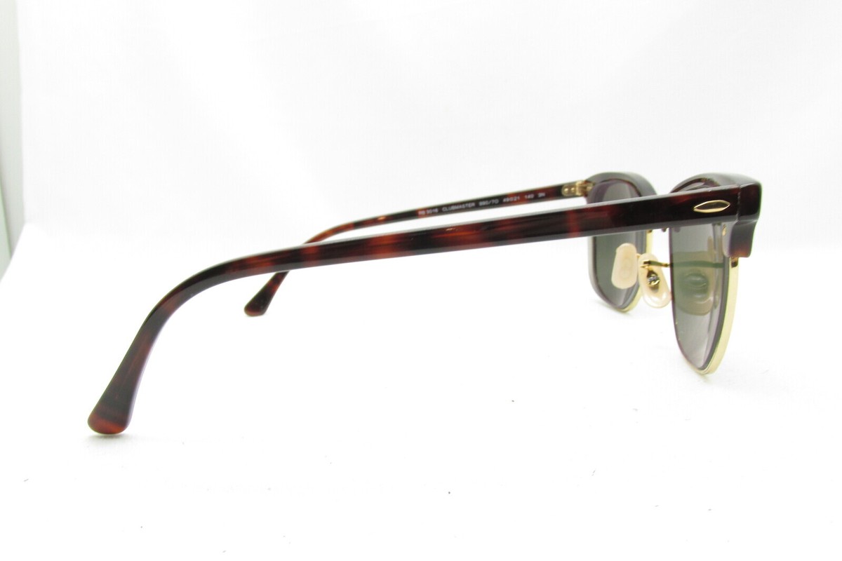 RAY-BAN CLUBMASTER RB3016 990/7O EYEGLASSES FRAMES ITALY 49 RAY-BAN CLUBMASTER RB3016 990/7O EYEGLASSES FRAMES ITALY 49
