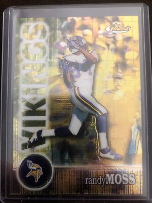 Randy Moss Topps Finest 2000 | eBay
