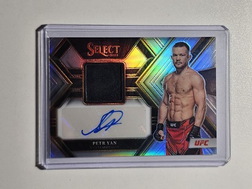 Petr Yan Auto 2023 Panini Select UFC Signatures Silver Prizm Relic Auto ...