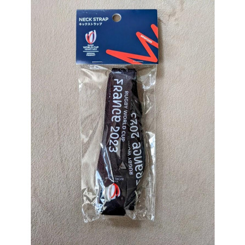RWC 2023 Rugby World Cup France Neck Strap BK | eBay