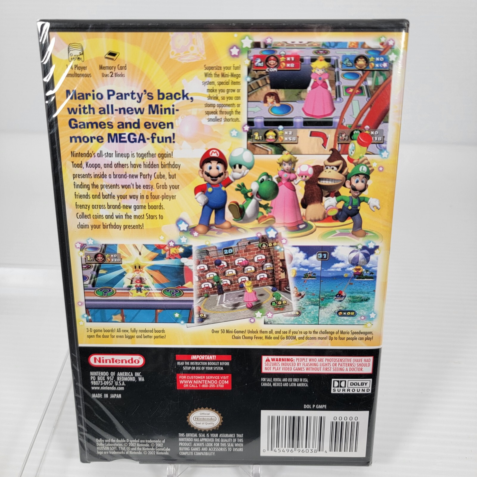 Mario Party 4 (Nintendo GameCube, 2002) for sale online | eBay