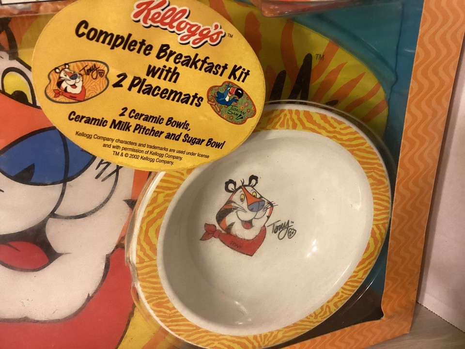 Kellogs Team Tony the Tiger Breakfast Kit - Rare Find! | eBay