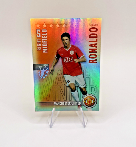 Cristiano Ronaldo - Manchester United - Shoot Out 2006/07 Foil Card ...