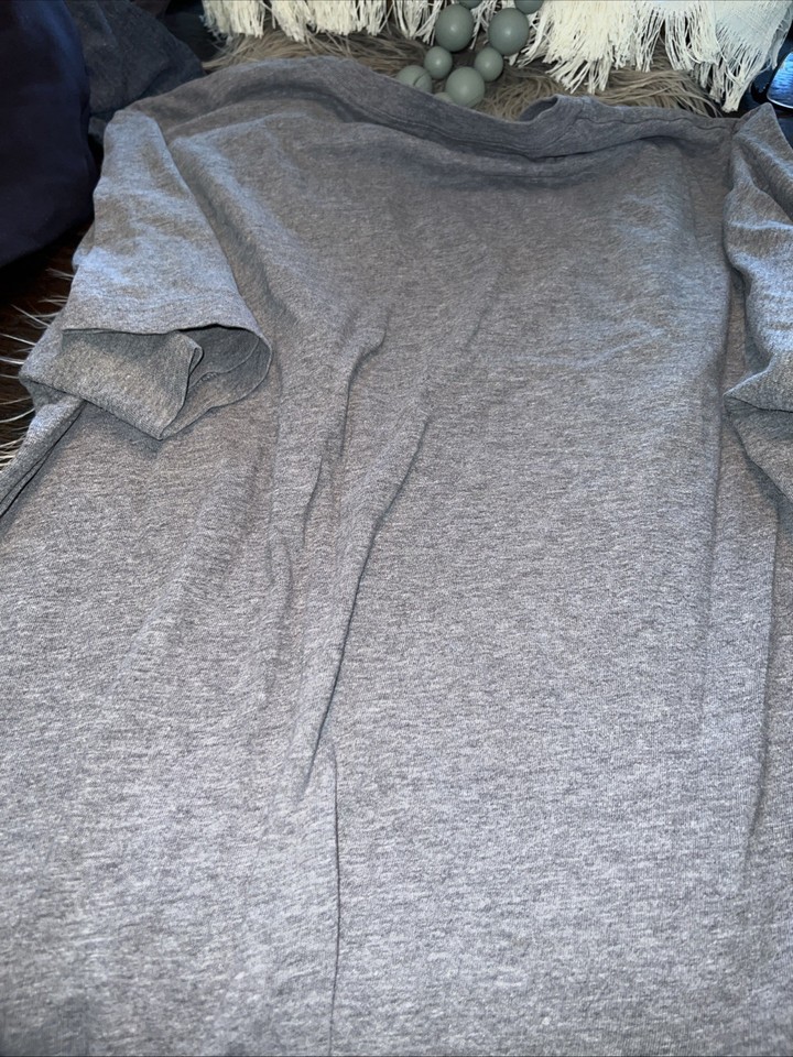 Abercrombie & Fitch T-Shirt Top Men's Size XXL 2XL Gym Grey Short ...